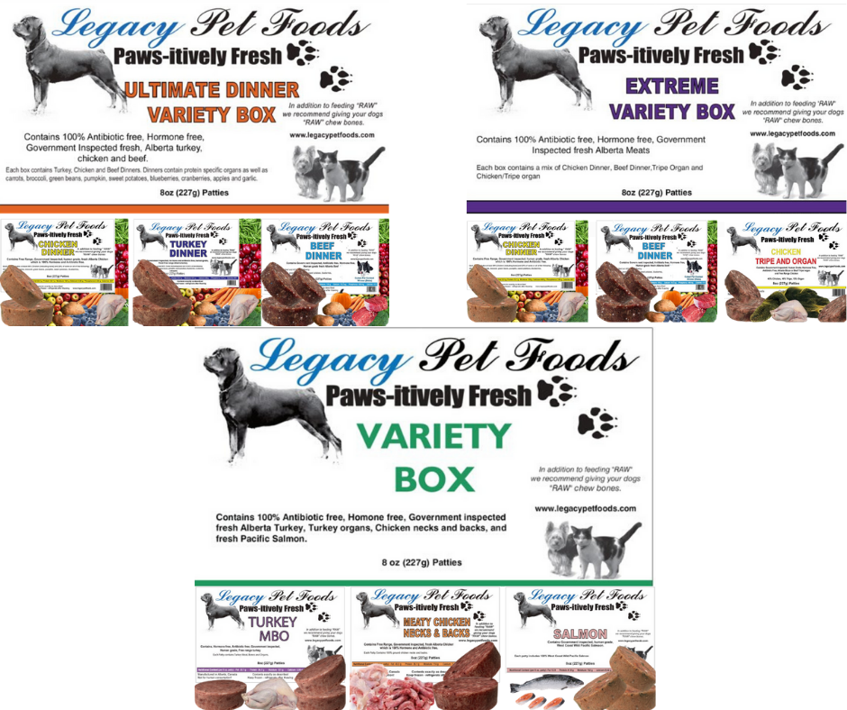 Variety Box – Legacy Pet Foods