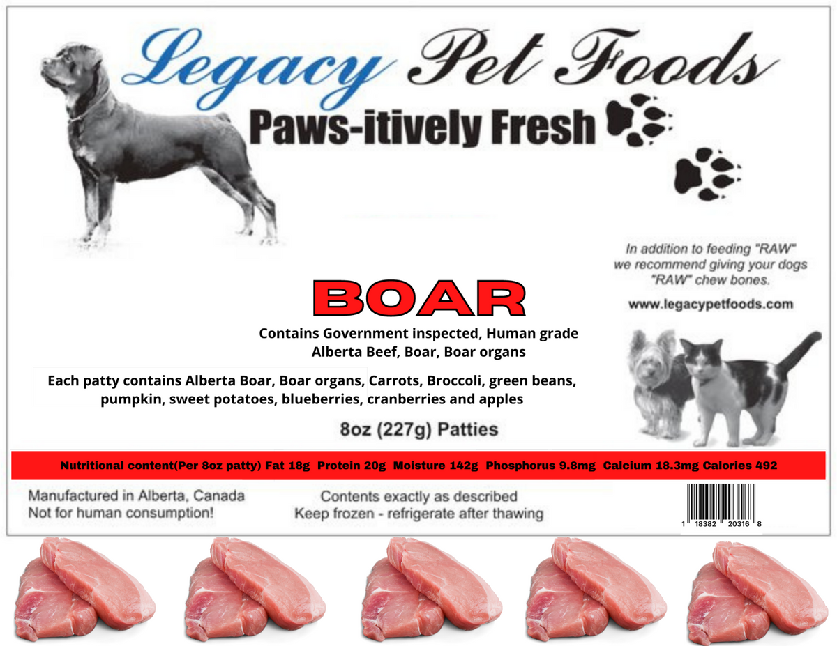 Boar – Legacy Pet Foods