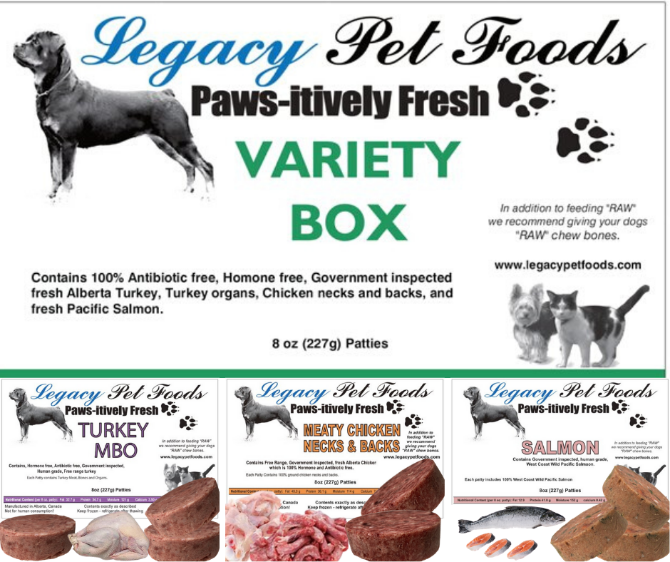 Variety Box – Legacy Pet Foods