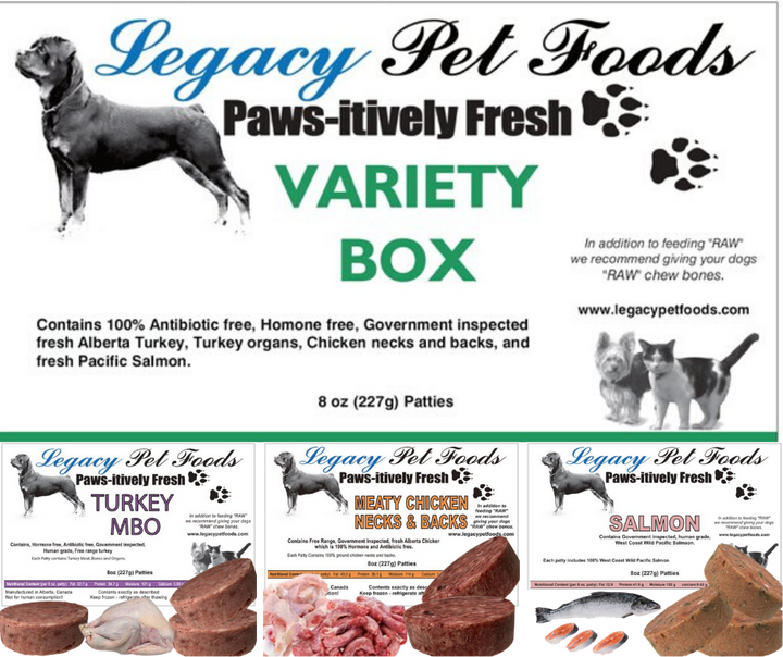 The Variety Box – Legacy Pet Foods